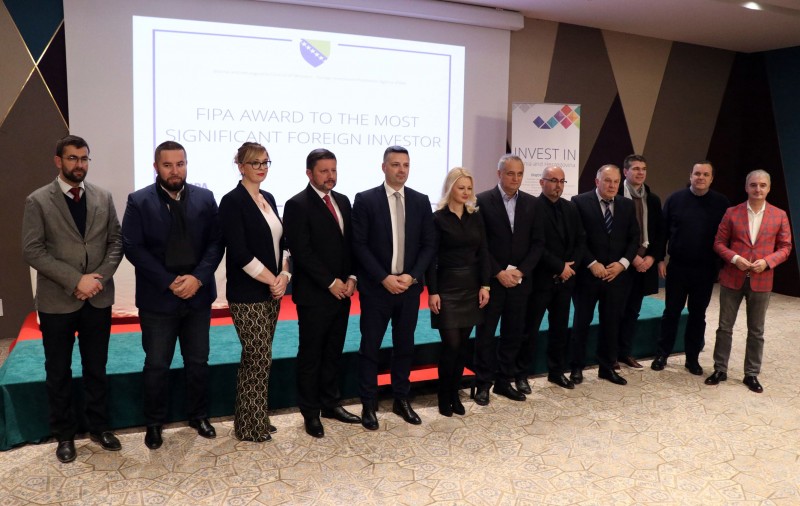 FIPA uručila nagrade najznačajnijim stranim investitorima u BiH ...