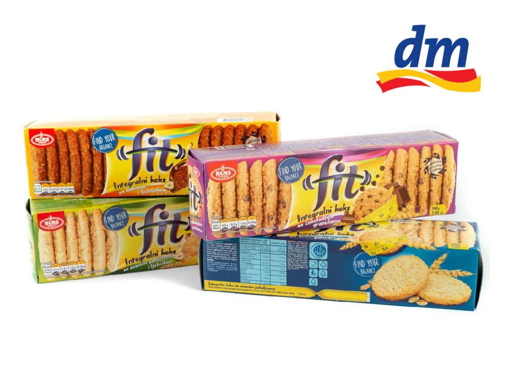 Klasov FIT integralni keks od sad i u dm trgovinama i 'Moja dm ...