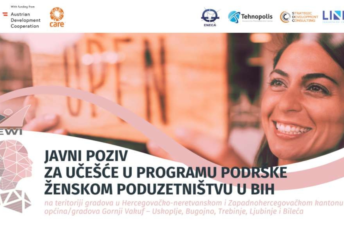 Otvoren poziv za prijavu biznis ideja u BiH: Grantovi do 5.000 eura - Biznis.ba - Poslovni magazin